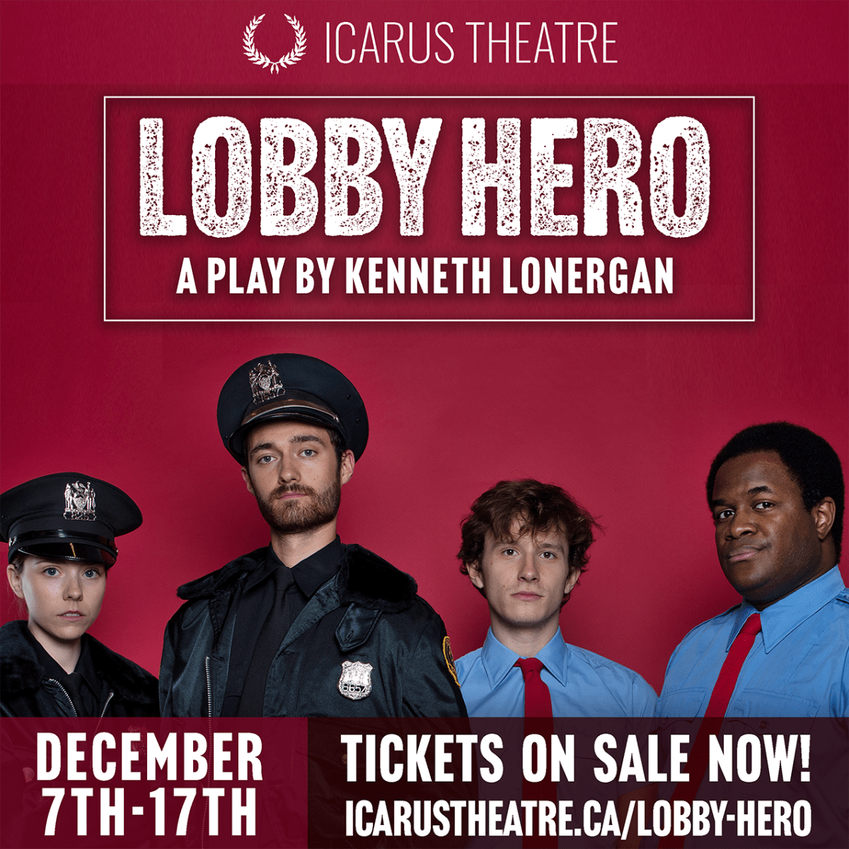 Icarus Theatre’s “Lobby Hero” – A View from the Box